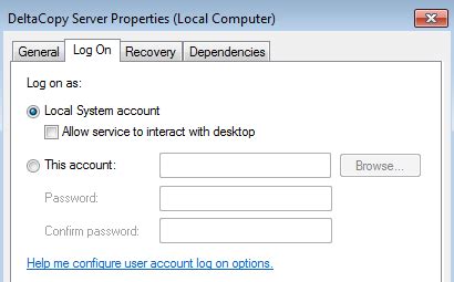 How To Setup Rsync For Windows Using DeltaCopy