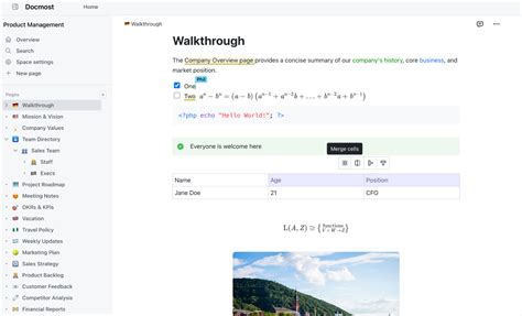 meet docmost self hosted collaborative wiki and documentation tool