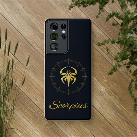 Scorpius Zodiac Biodegradable Cases Etsy