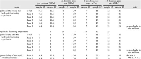 Experimental Scheme For Fracture Propagation And Permeability Test Of Download Scientific