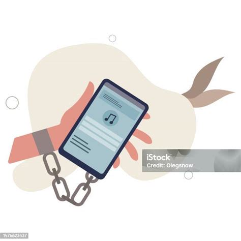 Nomophobia 또는 휴대 전화 공포증 스마트 폰 및 소셜 미디어 중독 또는 개념을 놓치는 것에 대한 두려움 공포증에 대한