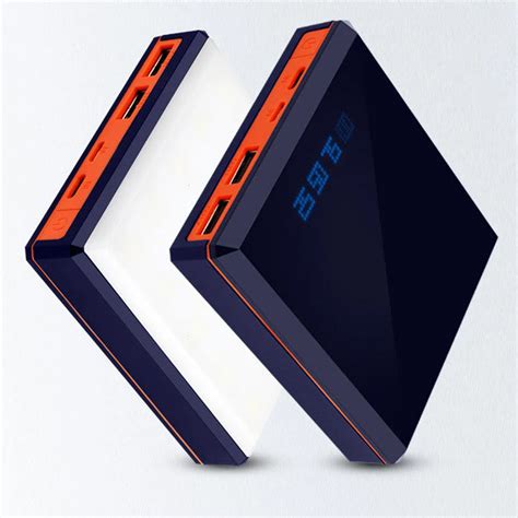 Внешний аккумулятор чехол с двойным USB с Stong светильник 4x18650 ...