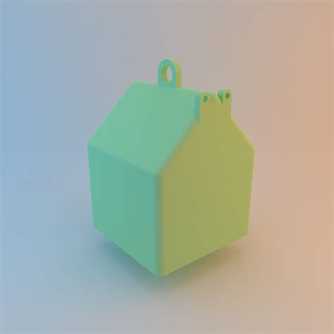 Birdhouse Stl Files Birdhouse 3d Print Files Bungalow 3d Print Files 3d House Birdhouse Stl