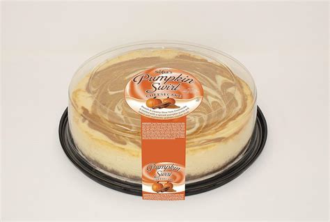 Sweet Sofias Bakery 8 Cheesecake Pumpkin Swirl Sold