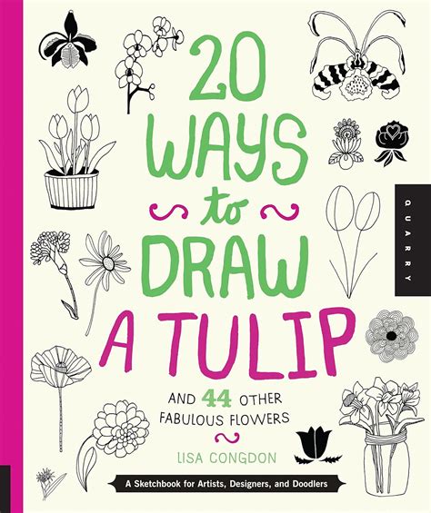 Ways To Draw Atulip And Other Fabulous Flowers Etsy