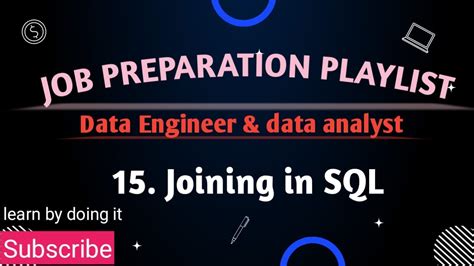 15 Sql Joins Tutorial For Beginners Inner Left Right Full Join Youtube