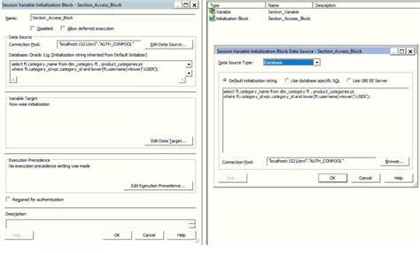 Weblogic12c Section Access In Obiee 12c Stack Overflow