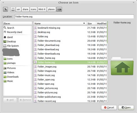 Nautilus The File Manager Icon In The Unity Launcher Opens My Home Folder How Can I Get It