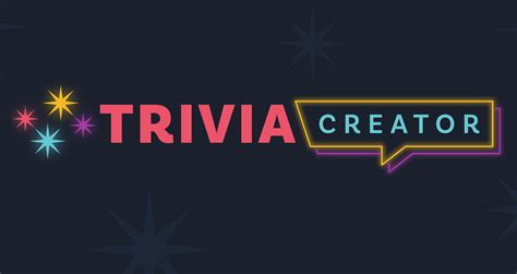 Create A Quiz TriviaCreator
