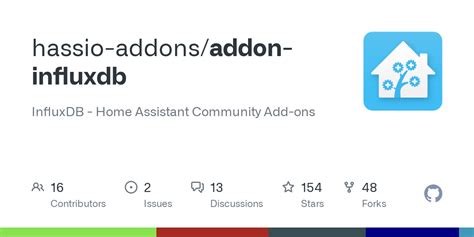 Addon Influxdb Influxdb DOCS Md At Main Hassio Addons Addon Influxdb GitHub