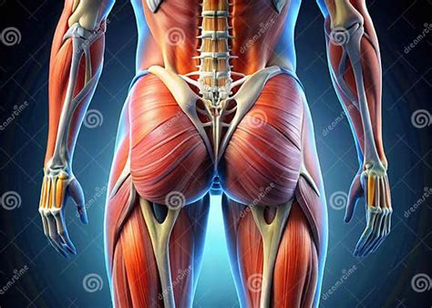 Comprehensive 3d Illustration Of The Gluteal Muscles Anatomy Function