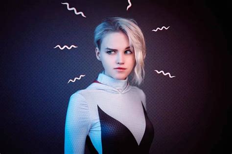 Chi M Ng Ng B Nh Cosplay Spider Gwen Xu T Th N C A Shirogane Sama