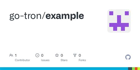 GitHub Go Tron Example