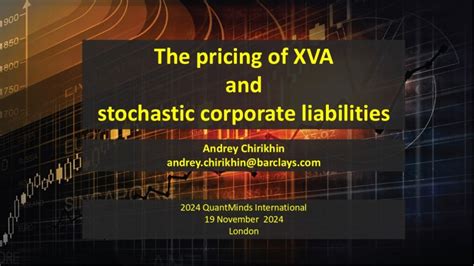 Andrey Chirikhin On Linkedin Quants Quantitativeanalytics Xva