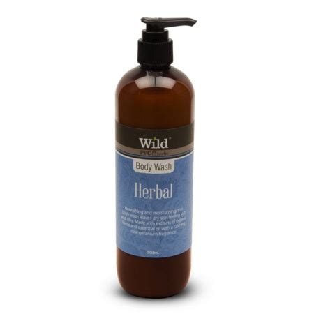Wild Ppc Herbs Herbal Body Wash 500ml