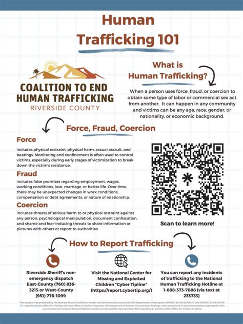 Download Flyers Coalition To End Human Trafficking