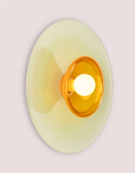 Octave Siren Handblown Glass Bathroom Wall Light Curiousa