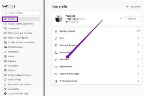 Top 7 Ways To Fix Microsoft Edge Not Saving Passwords Guiding Tech