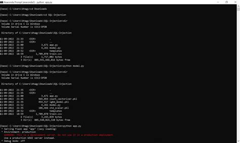 GitHub Bhagyashree Srinivasan SQL Injection ML Self Case Study 1