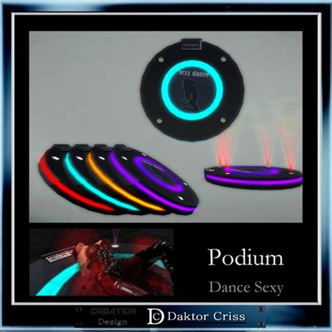 Second Life Marketplace Podium Sexy 9 Animations 2018