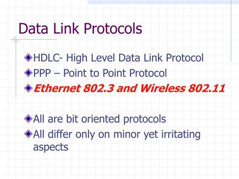 Ppt Computer Networks Data Link Layer Powerpoint Presentation Free