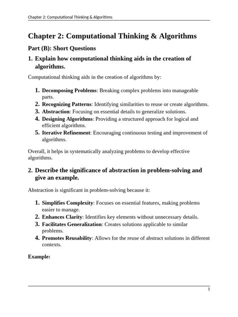 Cantaib Computer Class 9 Keybook Short Chapter 2 B 02 Pdf