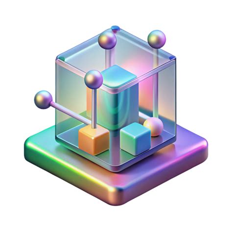 stunning distinguished holographic interface displaying complex data