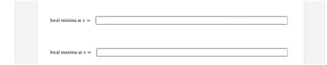 Solved For The Given Function Find The Critical Points C Chegg