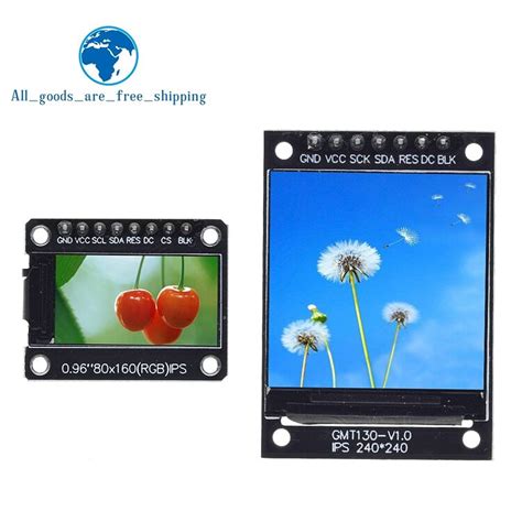 Help ST7735 0 96 160x80 TFT Display Shifted Image Displays Arduino Forum
