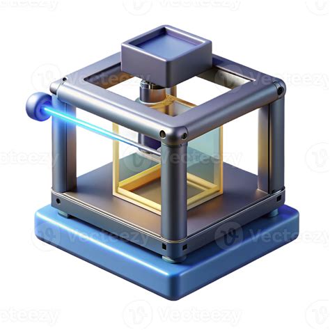 Extraordinary Modern A 3d Printer Creating A Complex Geometric Object