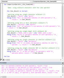 Comparison Operators In VBA Master Office VBA