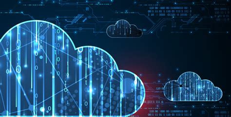 Cloud Computing Conceptabstract Connection Vector Image