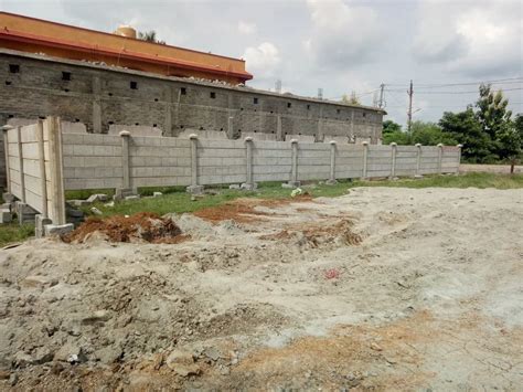 Concrete Modular Rcc Precast Boundary Wall Thickness 50 At ₹ 90 Sq Ft In Kantabanji