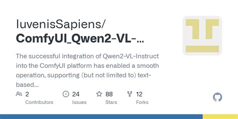 github iuvenissapiens comfyui qwen2 vl instruct the successful
