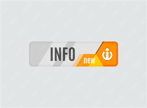Premium Vector Info Button Information Sign Icon