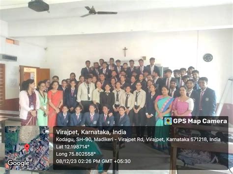 M Sc Data Science Students Hold Workshop In Virajpet AIMIT Centre
