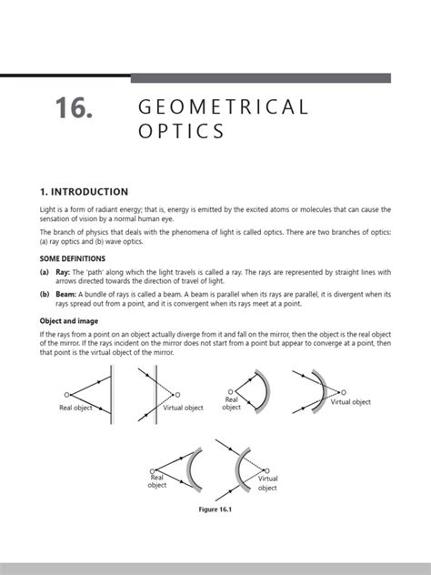 1geometrical Optics Theory Pdf Optics Mirror 1geometrical Optics Theory Pdf Optics Mirror