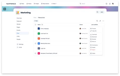 Asynchronous Communications Appspace