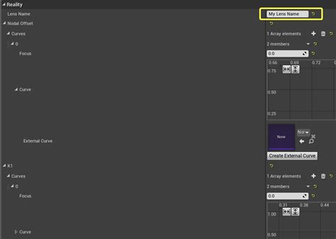 Exporting Lens Calibration Zero Density Documentation