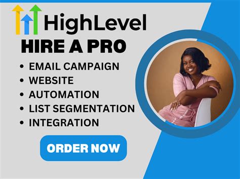 Responsive Landing Page With GoHighLevel GHL Automation And Account Expert Upwork