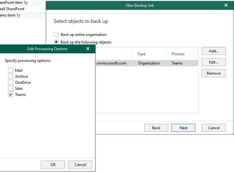 Job Design Veeam Backup For Microsoft 365 Best Practices