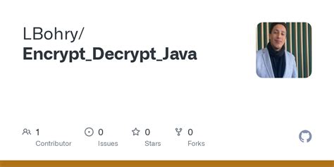 Github Lbohryencryptdecryptjava