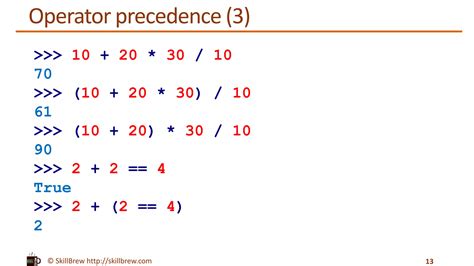 Python Programming Essentials M Comparison And Logical Operators PPT