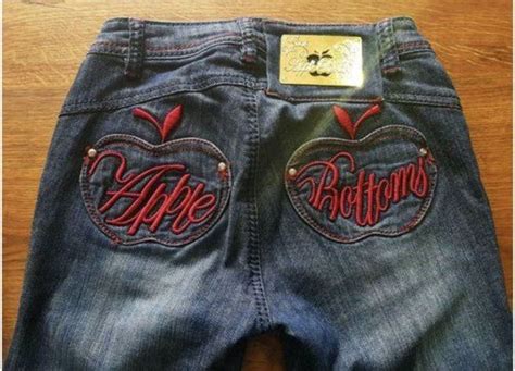 Graphic Denim Embroidered Jeans