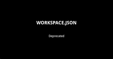 Workspacejson Nx