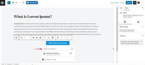 How To Create A Button With A Link