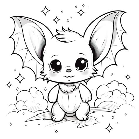 할로윈 박쥐 색칠