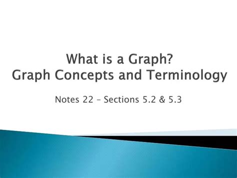 Ppt What Is A Graph Graph Concepts And Terminology Powerpoint Presentation Id3810595
