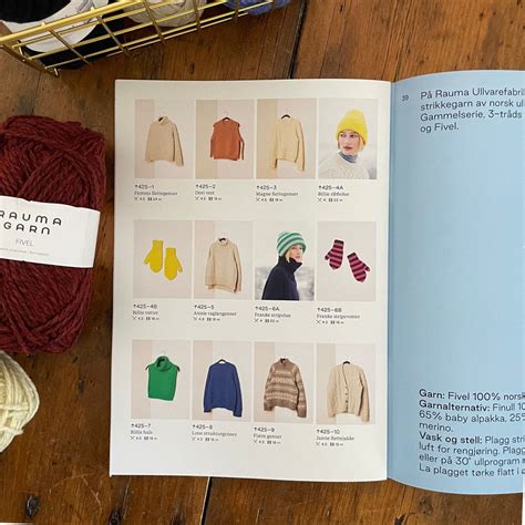 Rauma Pattern Book 425 Fivel Dame The Woolly Thistle