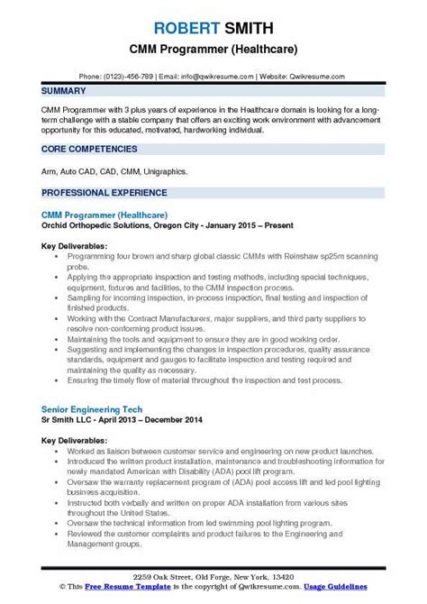 Cmm Programmer Certification